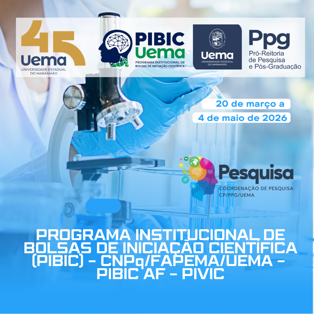 PPG | EDITAL N.º 61/2026-CP/PPG/UEMA PROGRAMA INSTITUCIONAL DE BOLSAS ...